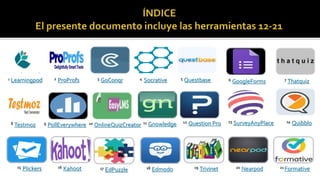 Herramientas digitales para evaluación de aprendizajes (parte 2) | PPTX
