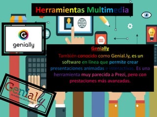 Herramientas multimedia | PPTX