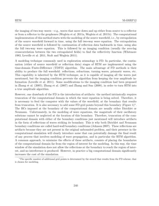 Initial study and implementation of the convolutional Perfectly Matched ...