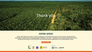 The GCRF Trade, Development and the Environment in Indonesia | PPT