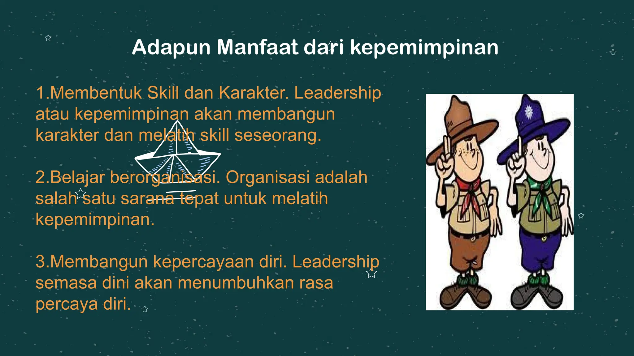leadership scout management by indonesian scouting | PPT