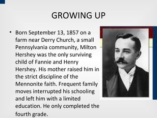 Milton Hersheys Family