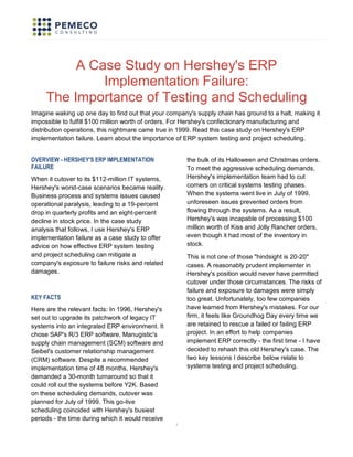 Hershey erp case_study | PDF