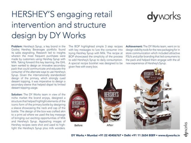 Hershey's engaging retail intervention and structure design by DY Works ...