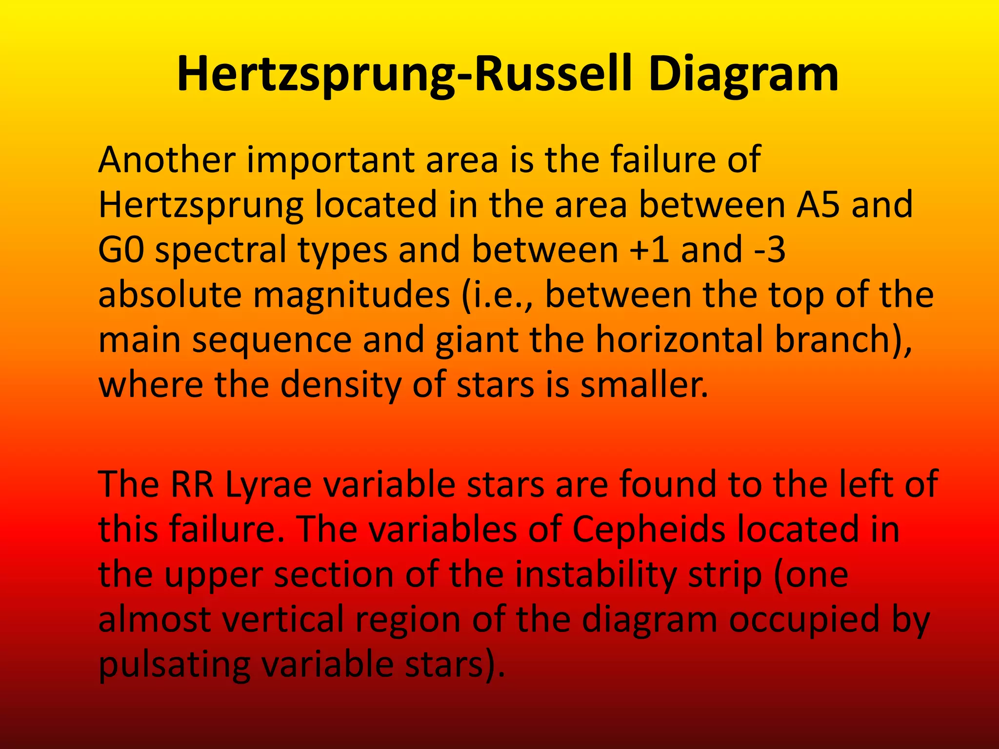 Hertzsprung russel diagram | PPSX