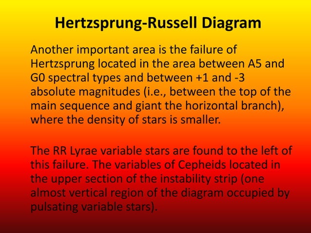 Hertzsprung russel diagram | PPSX | Physics | Science