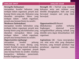 SWOT, SOAR,dan PRA | PPTX