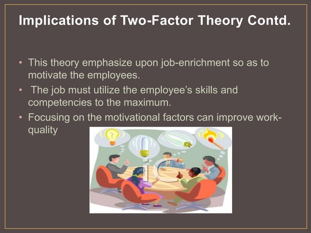 Herzberg’s two factor theory | PPTX | Career Advice | Careers