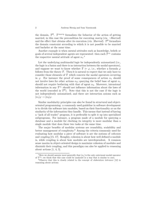 On the Modularity of Theories | PDF