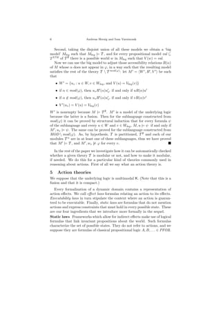 On the Modularity of Theories | PDF