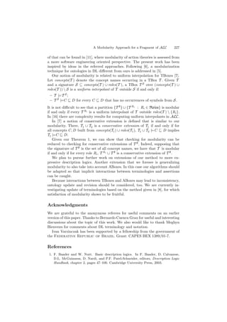 A Modularity Approach for a Fragment of ALC | PDF