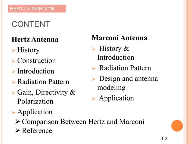 Herz & marconi antenna | PPTX | Physics | Science