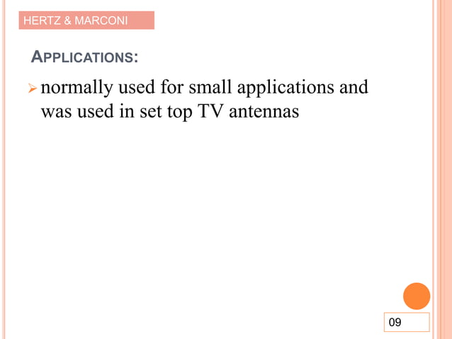 Herz & marconi antenna | PPTX | Physics | Science