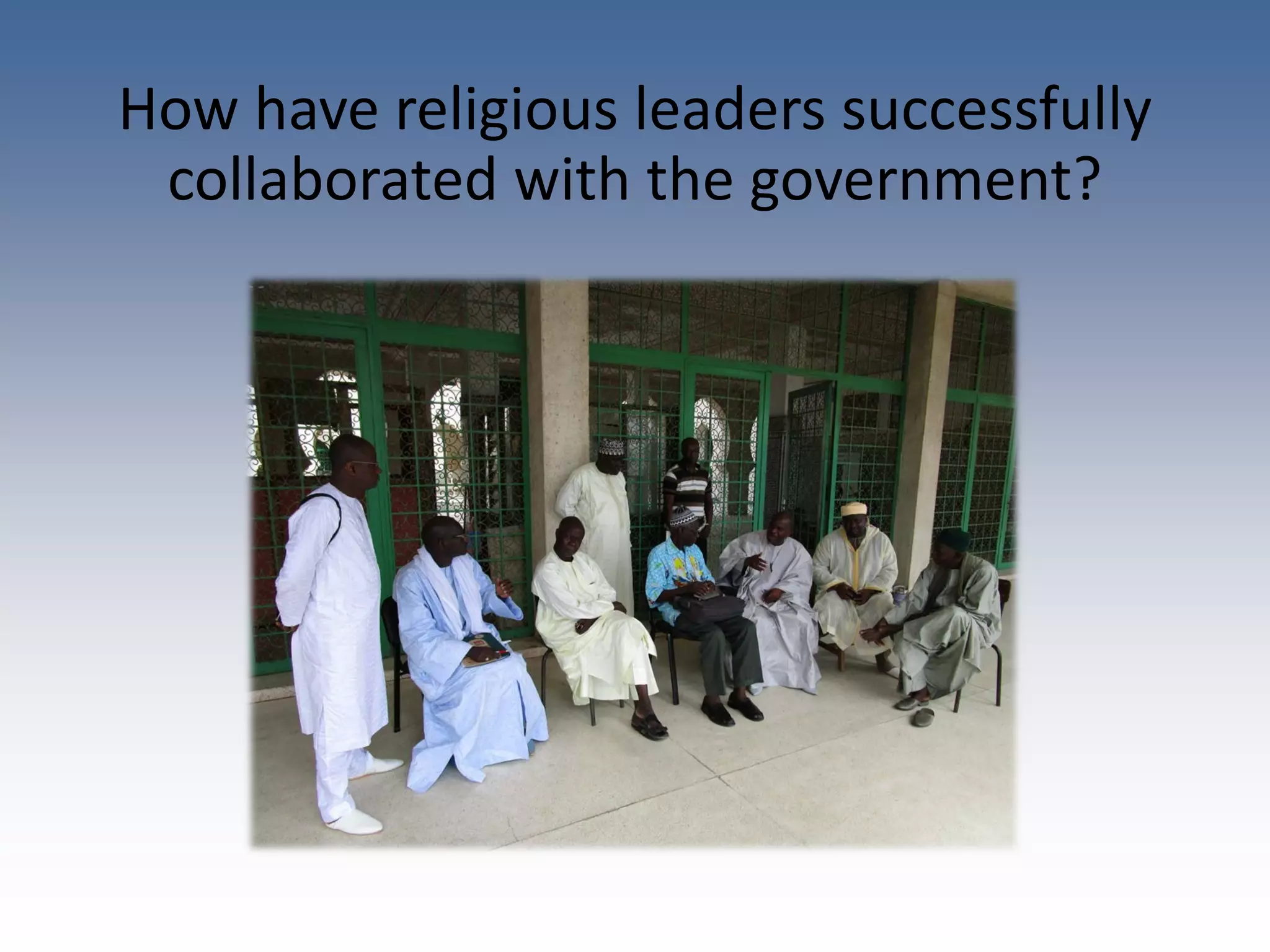 Engaging Religious Leaders in MCH Advocacy Lauren Herzog | PDF