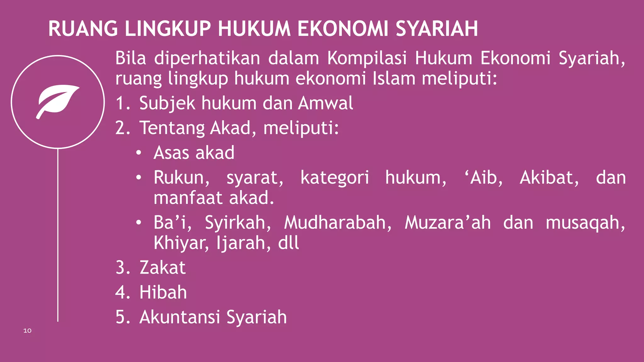 pengantar hukum ekonomi syariah | PPTX