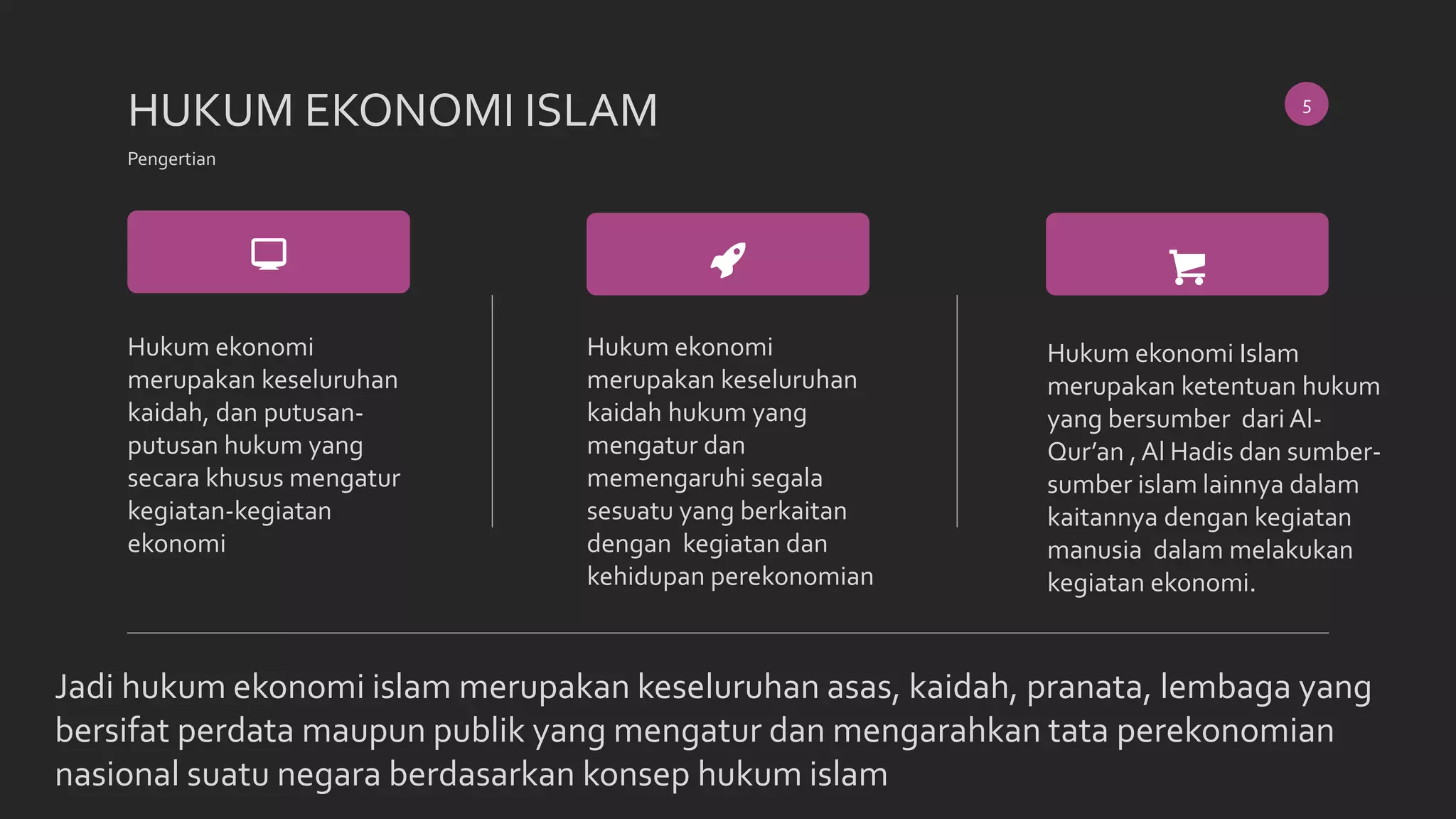 pengantar hukum ekonomi syariah | PPTX