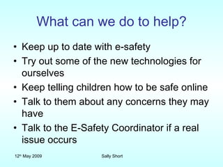 H:\Esafety\Esafety Staff Training 100609\E Safety Training | PPT