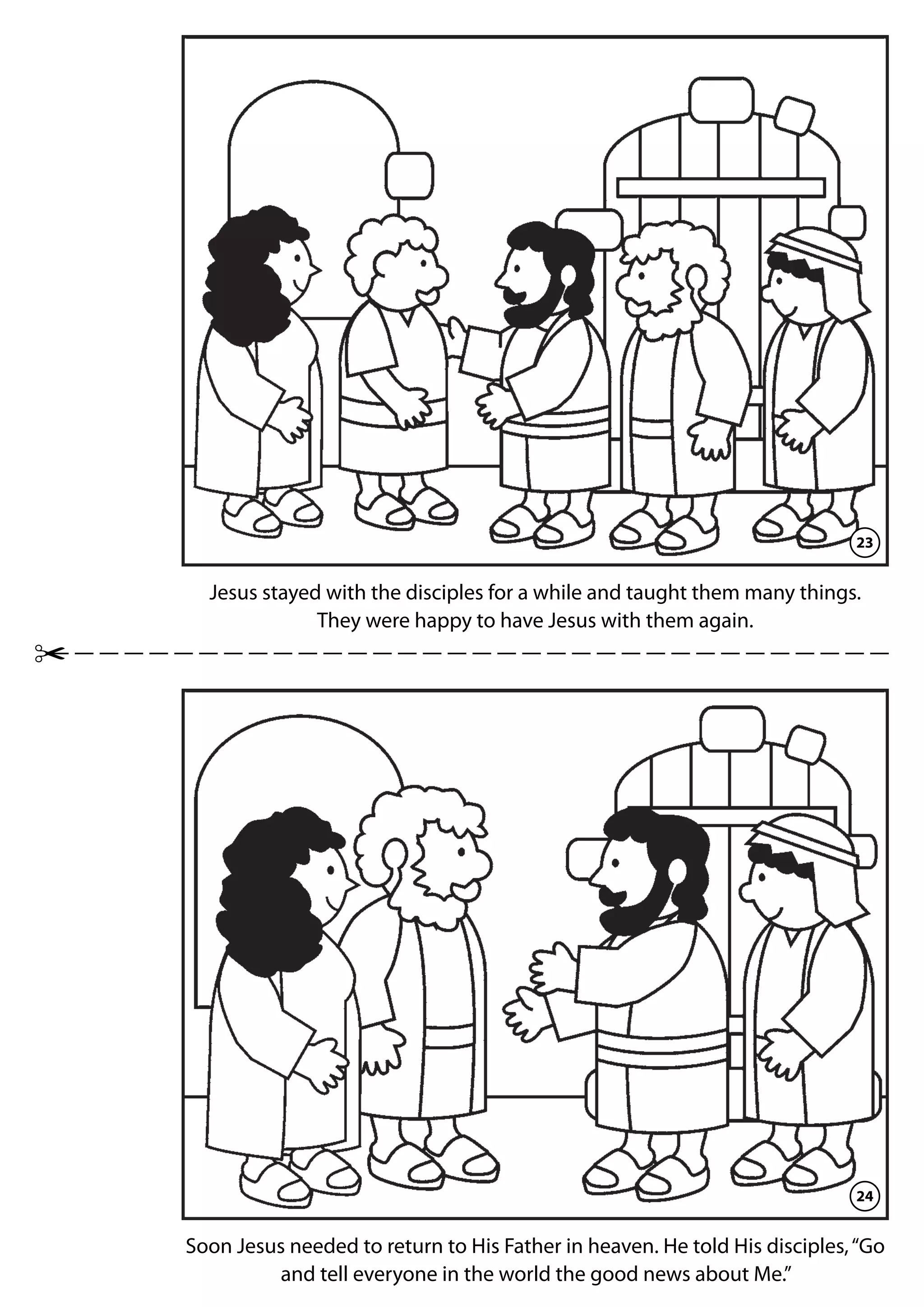 He's alive coloring book | PDF