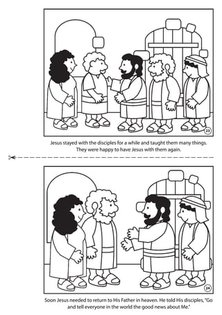 He's alive coloring book | PDF