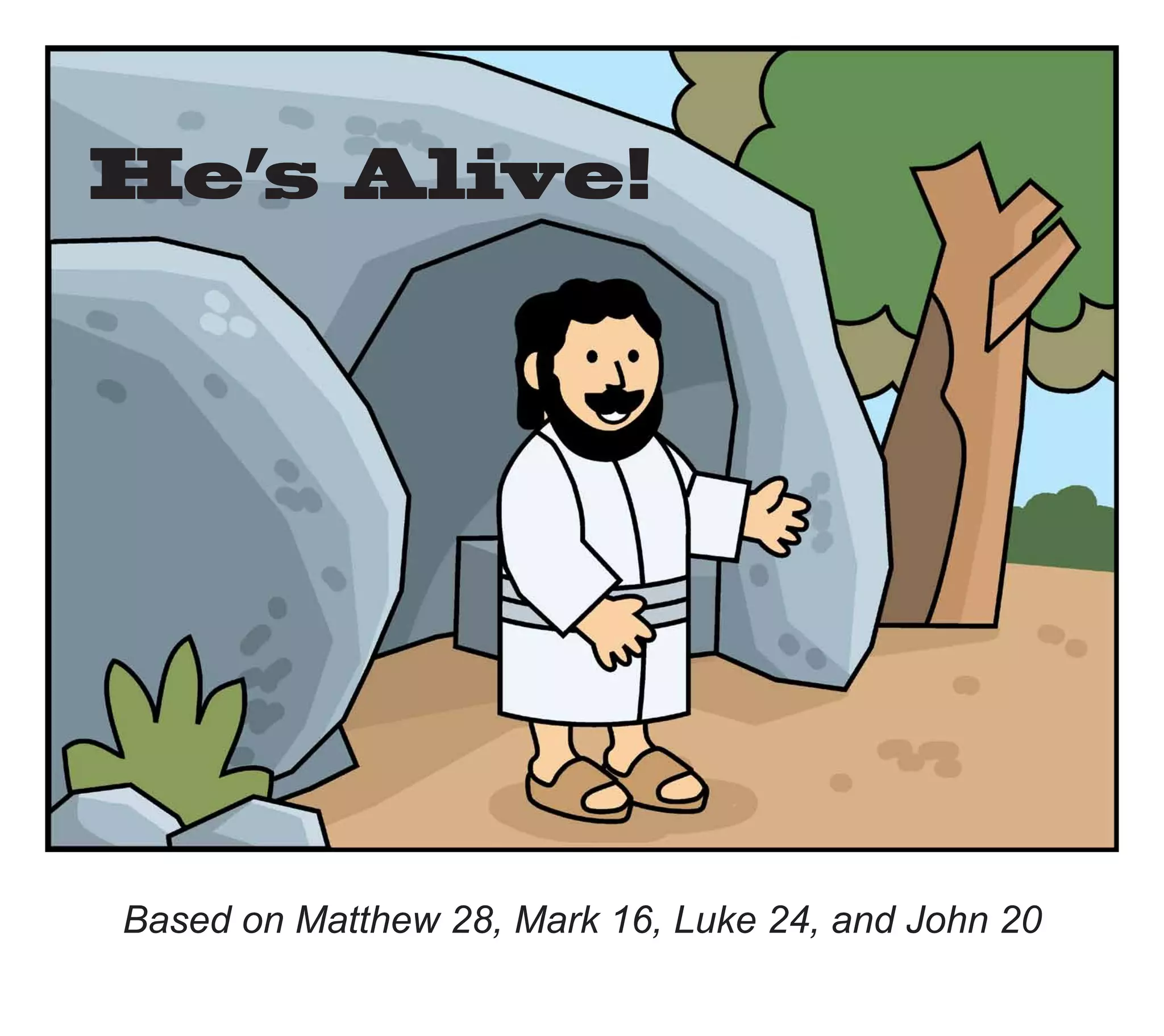 Tiny Bible Treasures: He's Alive! | PDF