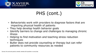 PHS Behavioral Data Collection Project | PPT