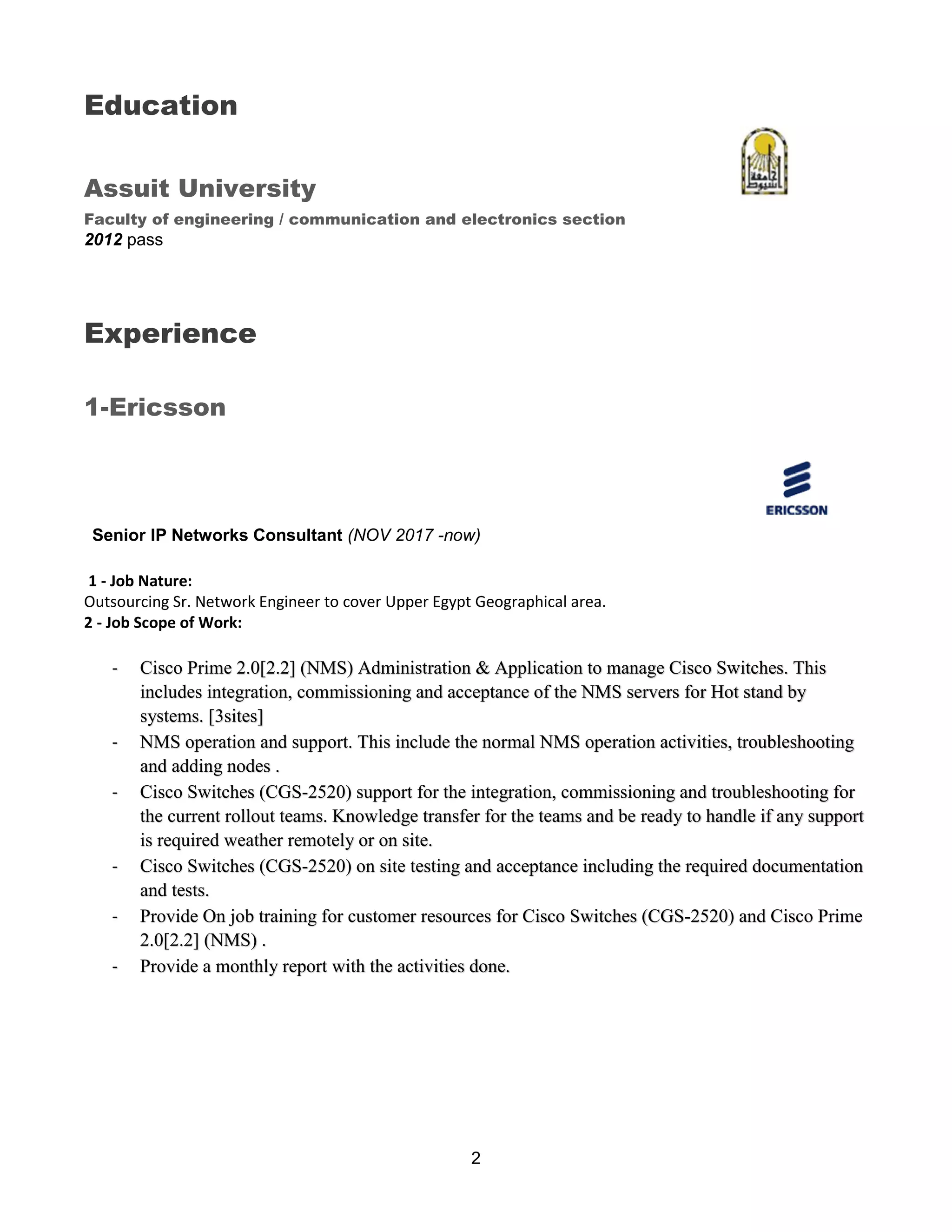 Hesham shaaban mohamed updated CV | PDF