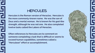 Classical Mythology | PPTX