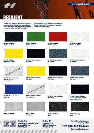 Heskins Ltd Digital Sample Cards | PDF