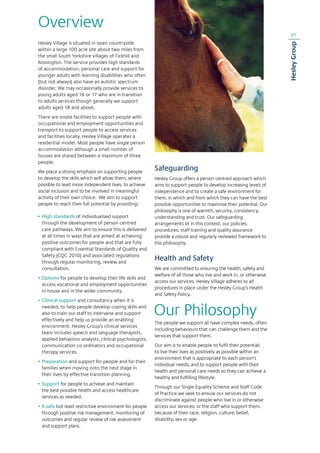 Hesley Village Brochure | PDF