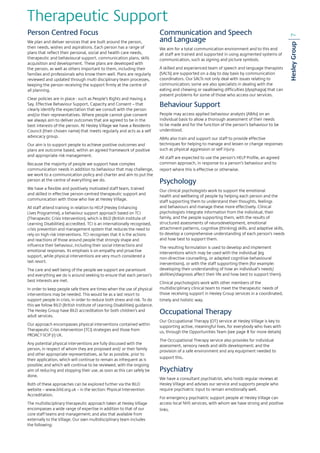 Hesley Village Brochure | PDF