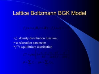 Lattice Boltzmann methhod slides | PPT