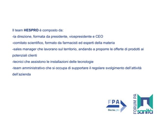 Gestione della terapia del paziente cronico - HESPRO | PPT | Free Download