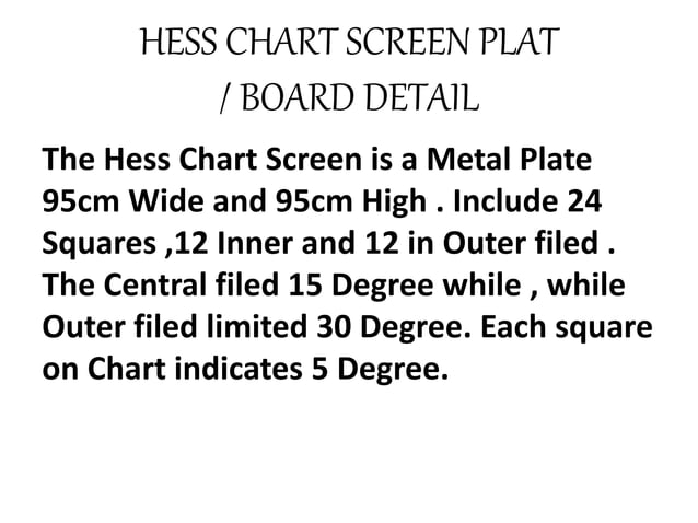 Hess chart | PPT