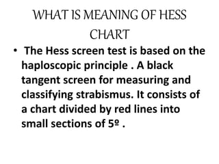 Hess chart | PPT