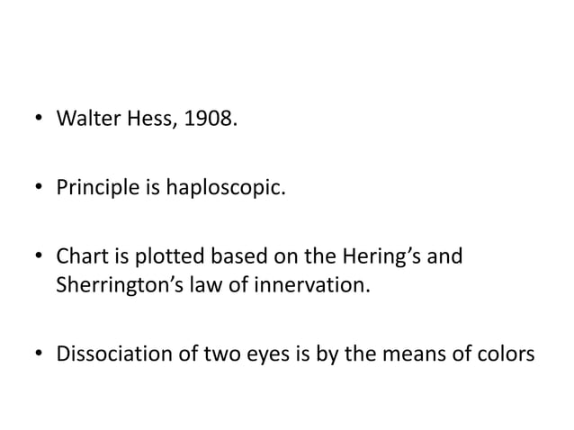 Hess charting | PPTX
