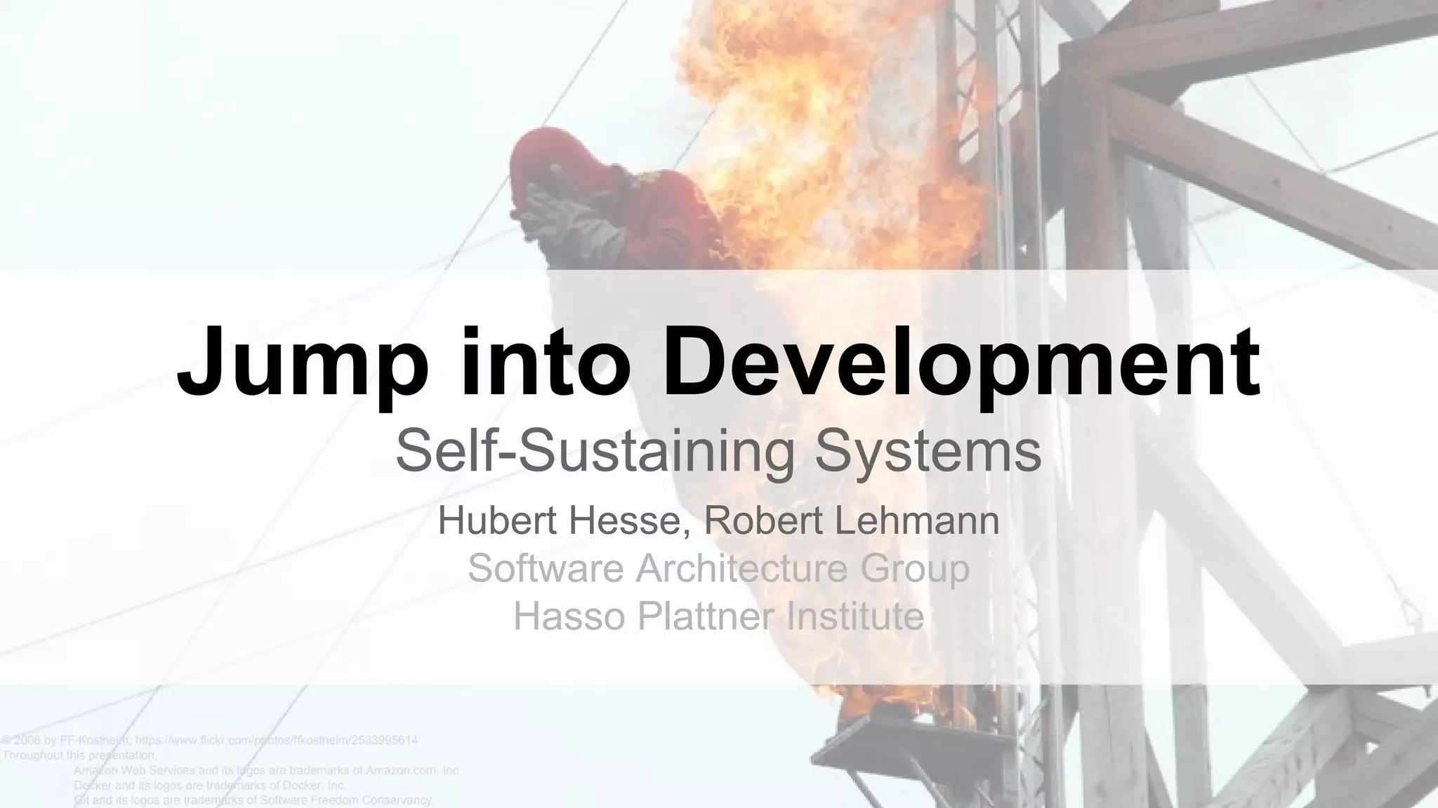 Jump into Squeak - Integrate Squeak projects with Docker & Github | PPT