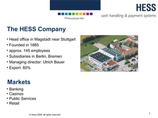 Hess Presentation English Neu | PPT