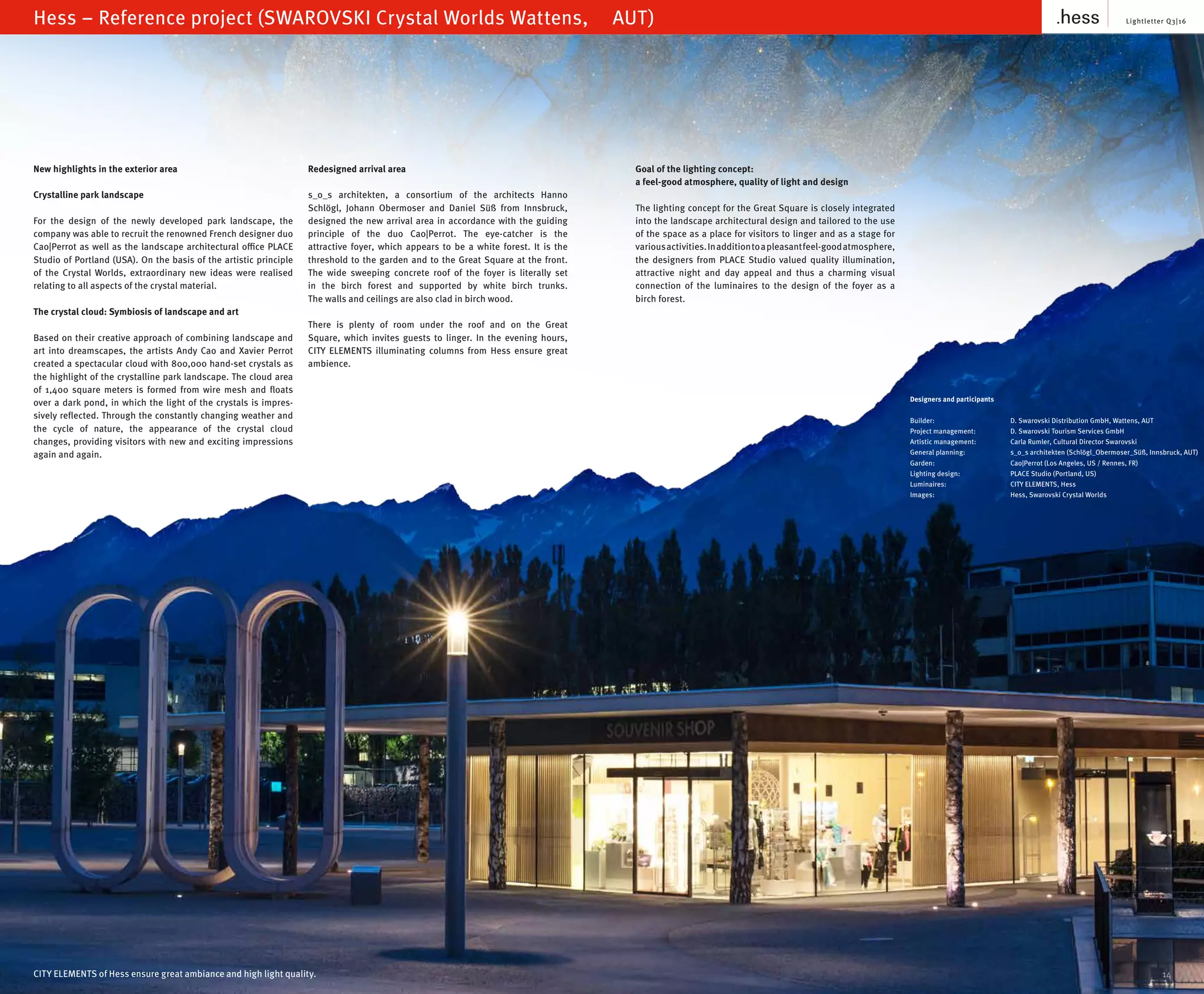 HESS Lightletter Q3 2016 -architectural designed smart lighting | PDF