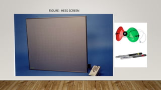 Hess screen test mhr | PPTX