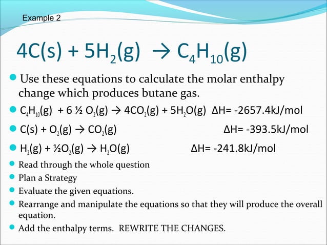Hess's law | PPT