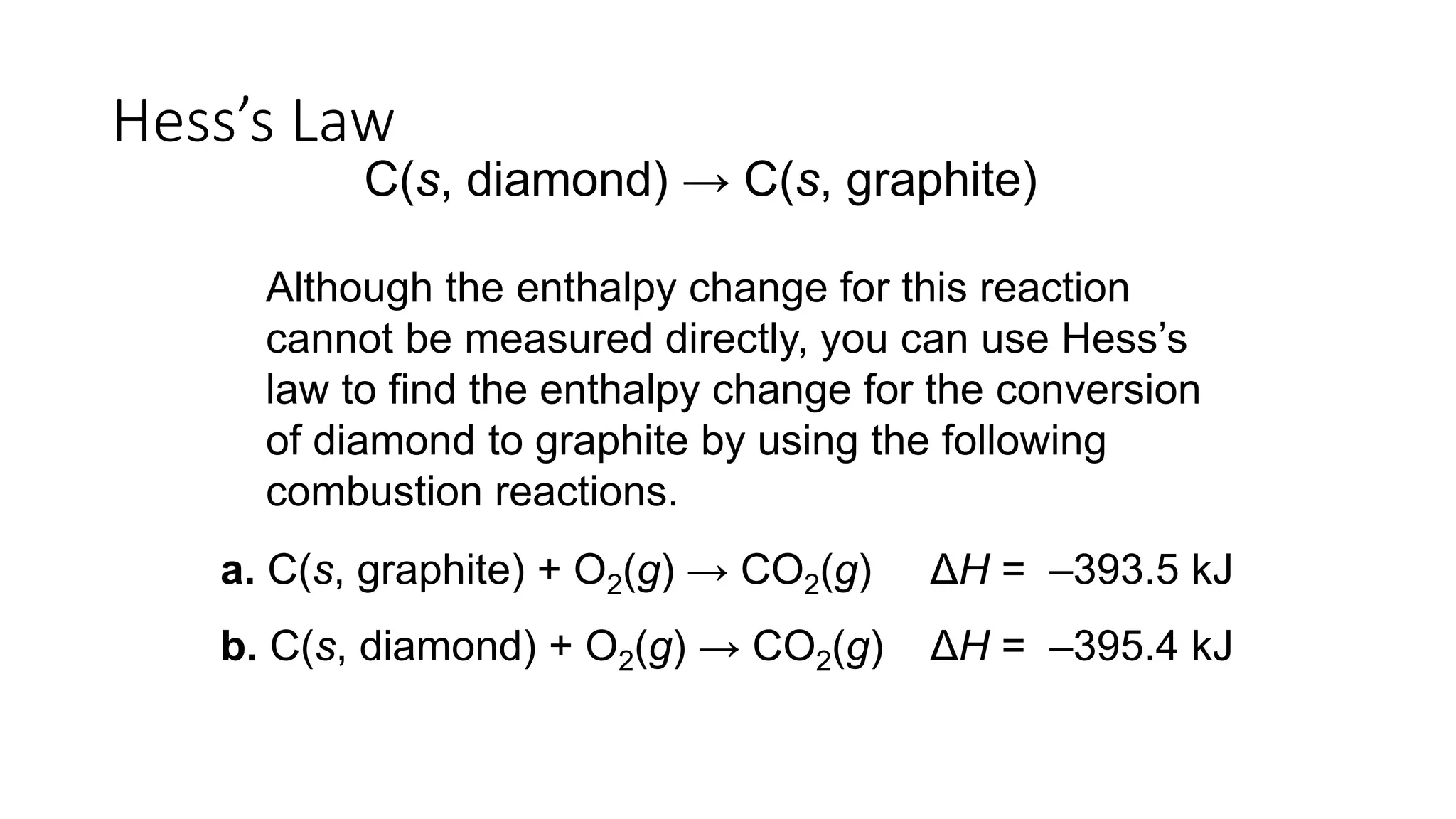 Hess's law | PPTX