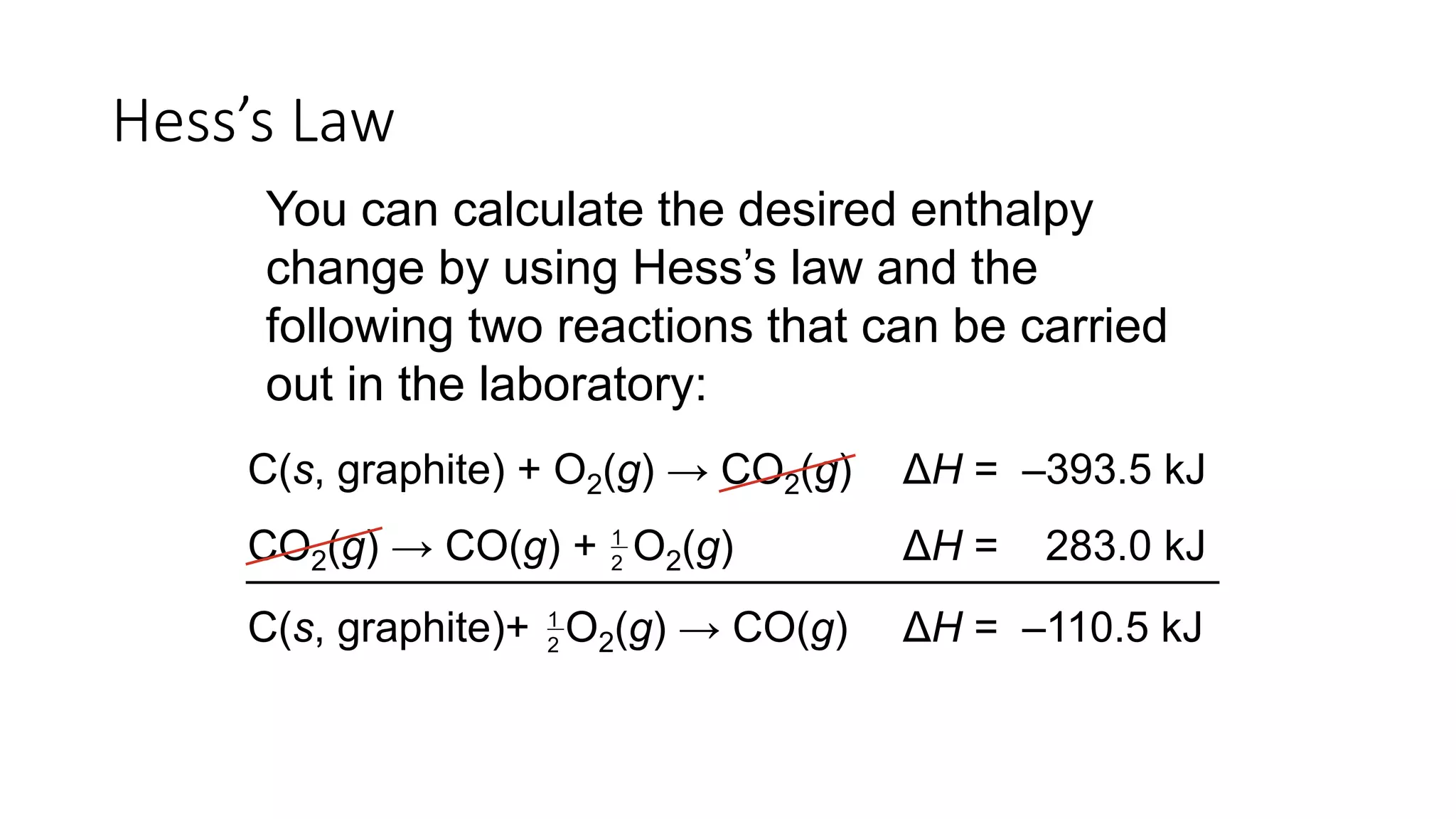 Hess's law | PPTX
