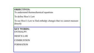 Hess's law | PPTX