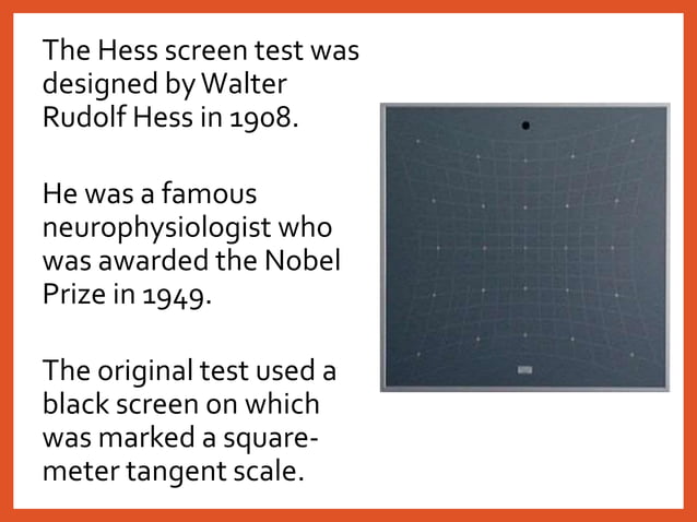 Hess test | PDF | Eye and Vision Conditions | Diseases and Conditions
