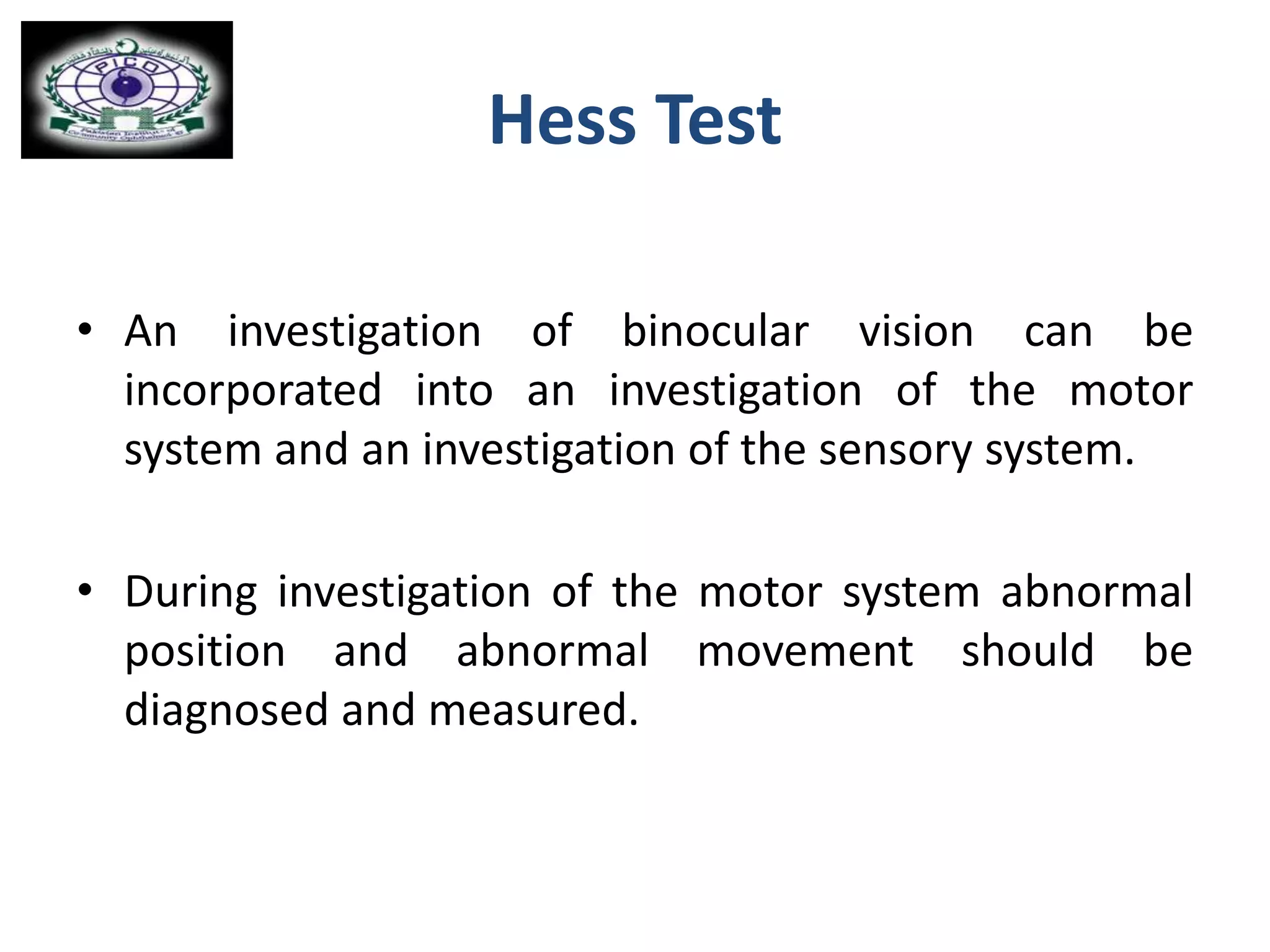 Hess test