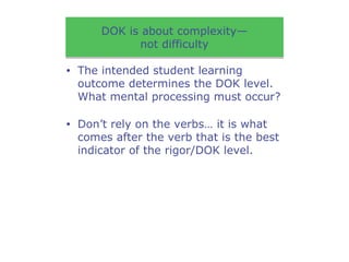 Academic Literacy and Instructional Rigor | PPT