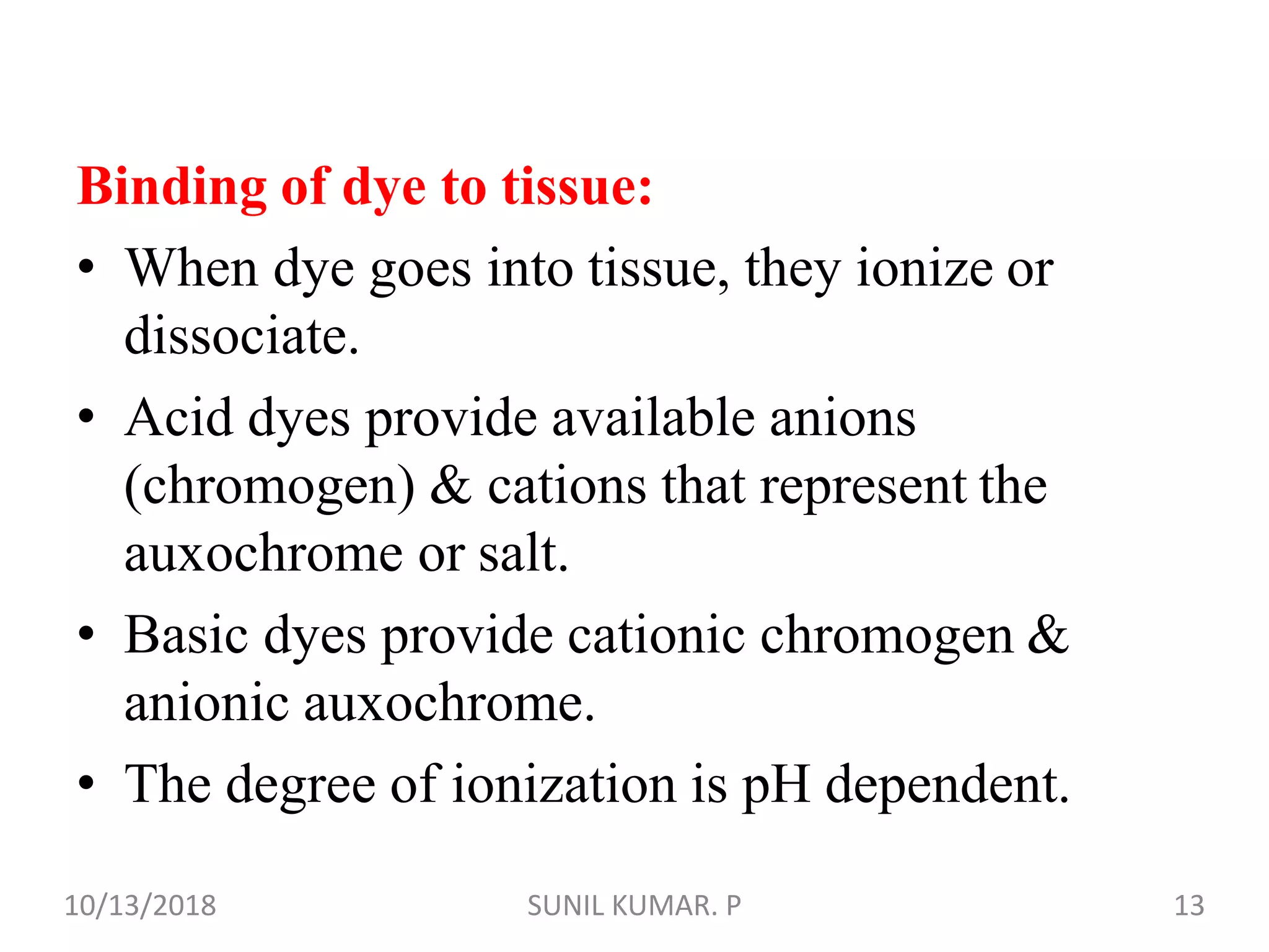 Hematoxylin and Eosin Staining (H& E Staining) | PPTX