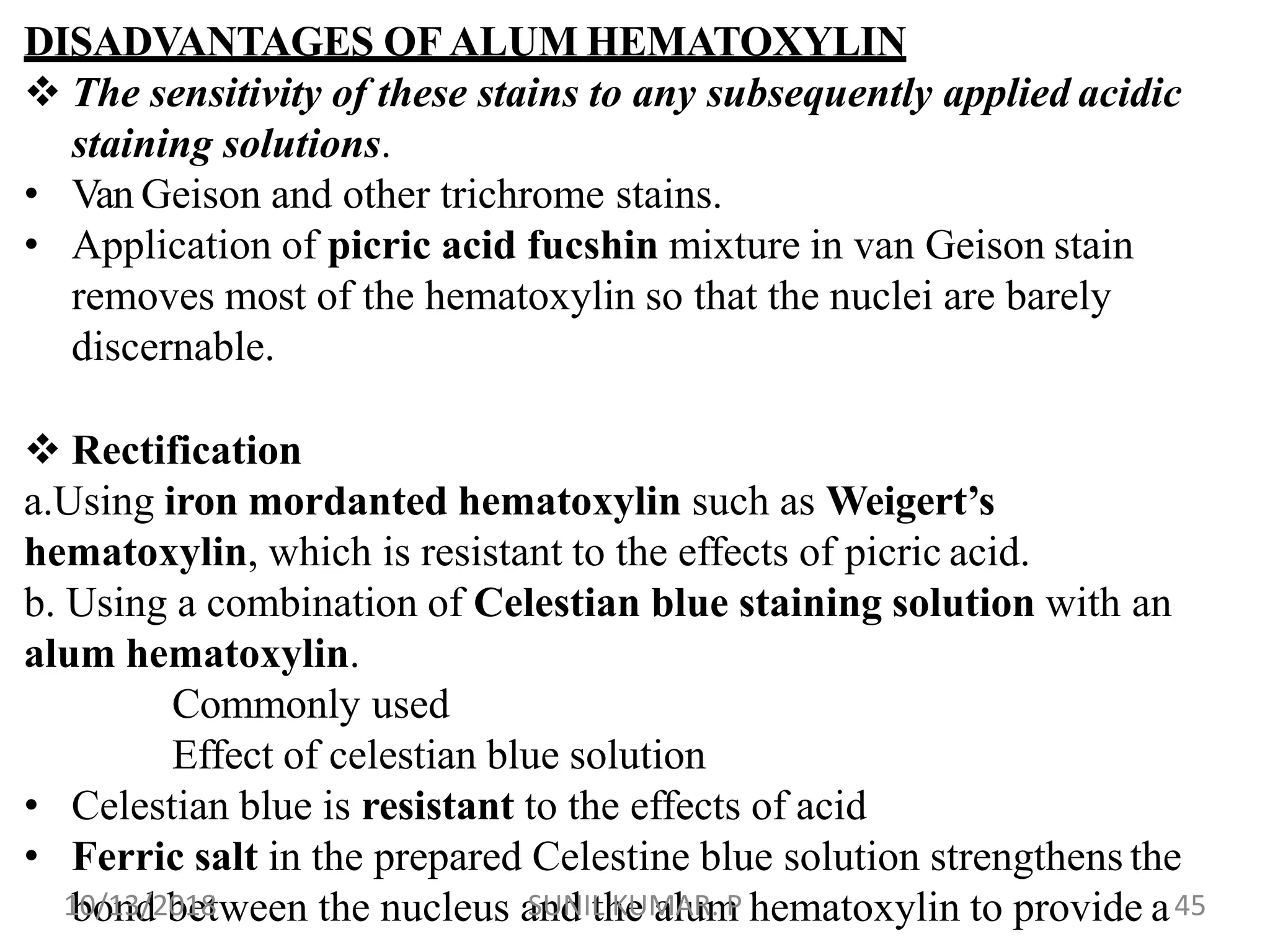 Hematoxylin and Eosin Staining (H& E Staining) | PPTX | Blood Disorders | Diseases and Conditions