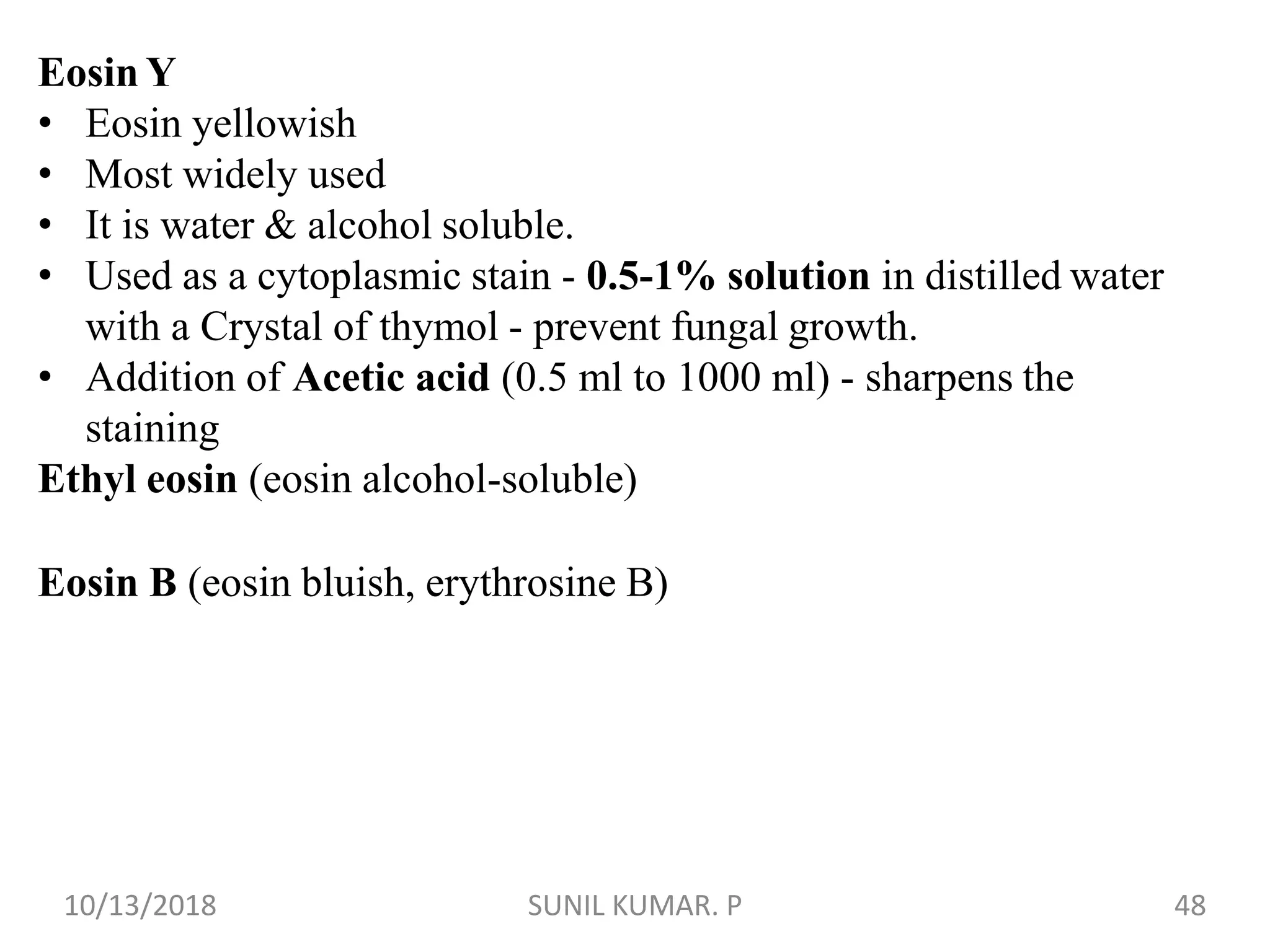 Hematoxylin and Eosin Staining (H& E Staining) | PPTX | Blood Disorders | Diseases and Conditions