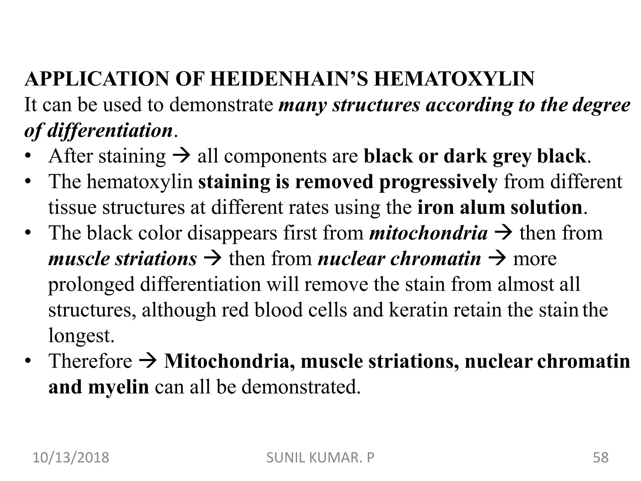 Hematoxylin and Eosin Staining (H& E Staining) | PPTX